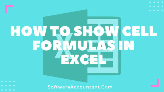 How To Show Formula In Excel Cells Instead Of Value Shortcuts 