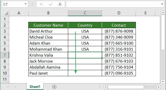 Excel AutoFill Using Fill Handle Or Keyboard Shortcut Software Accountant