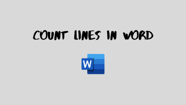 How To Count Lines In Word Software Accountant