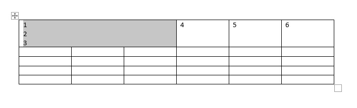 How To Merge And Unmerge Cells In Word Table Software Accountant