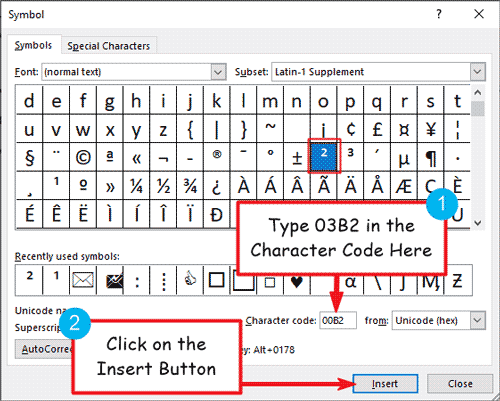 How To Insert Superscript 2 In Word Excel Keyboard Shortcut 