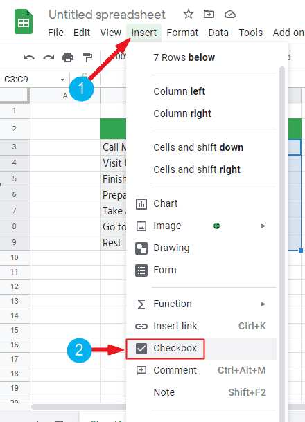 How To Add Check Box In Google Sheets with Examples B t Ch Xanh