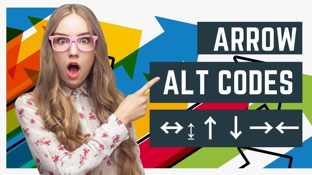  Arrow Alt Codes or Keyboard Shortcuts Software Accountant