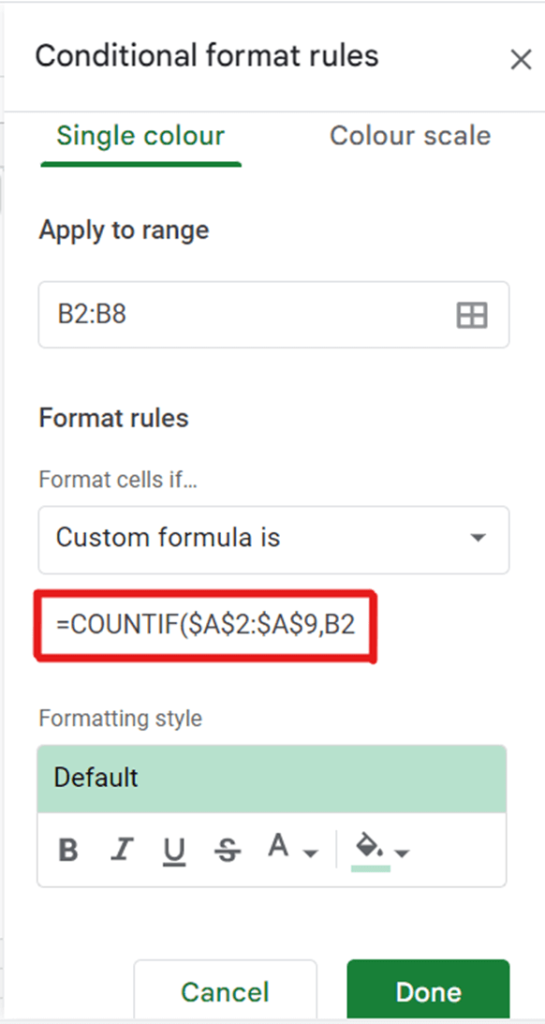How To Compare Two Columns In Google Sheets Finding Differences And