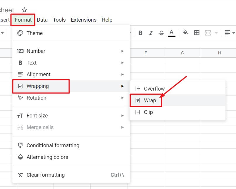 How To Wrap Text In Google Sheets Make Text Stay In Cells Software 