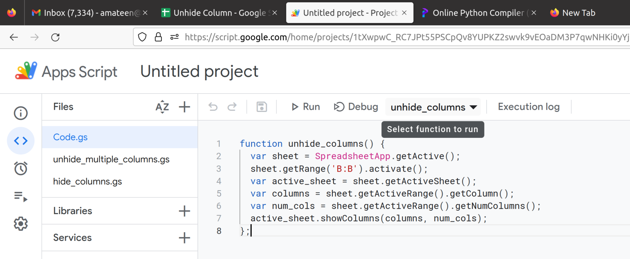 Best Ways to Hide and Unhide Columns in Google Sheets - Software Accountant Best Ways to Hide and Unhide Columns in Google Sheets - Software Accountant