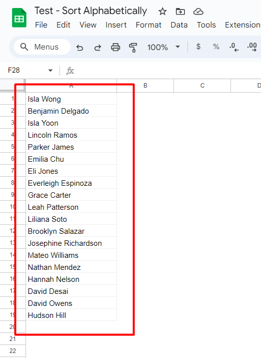 How To Sort Alphabetically In Google Sheets Alphabetize Software